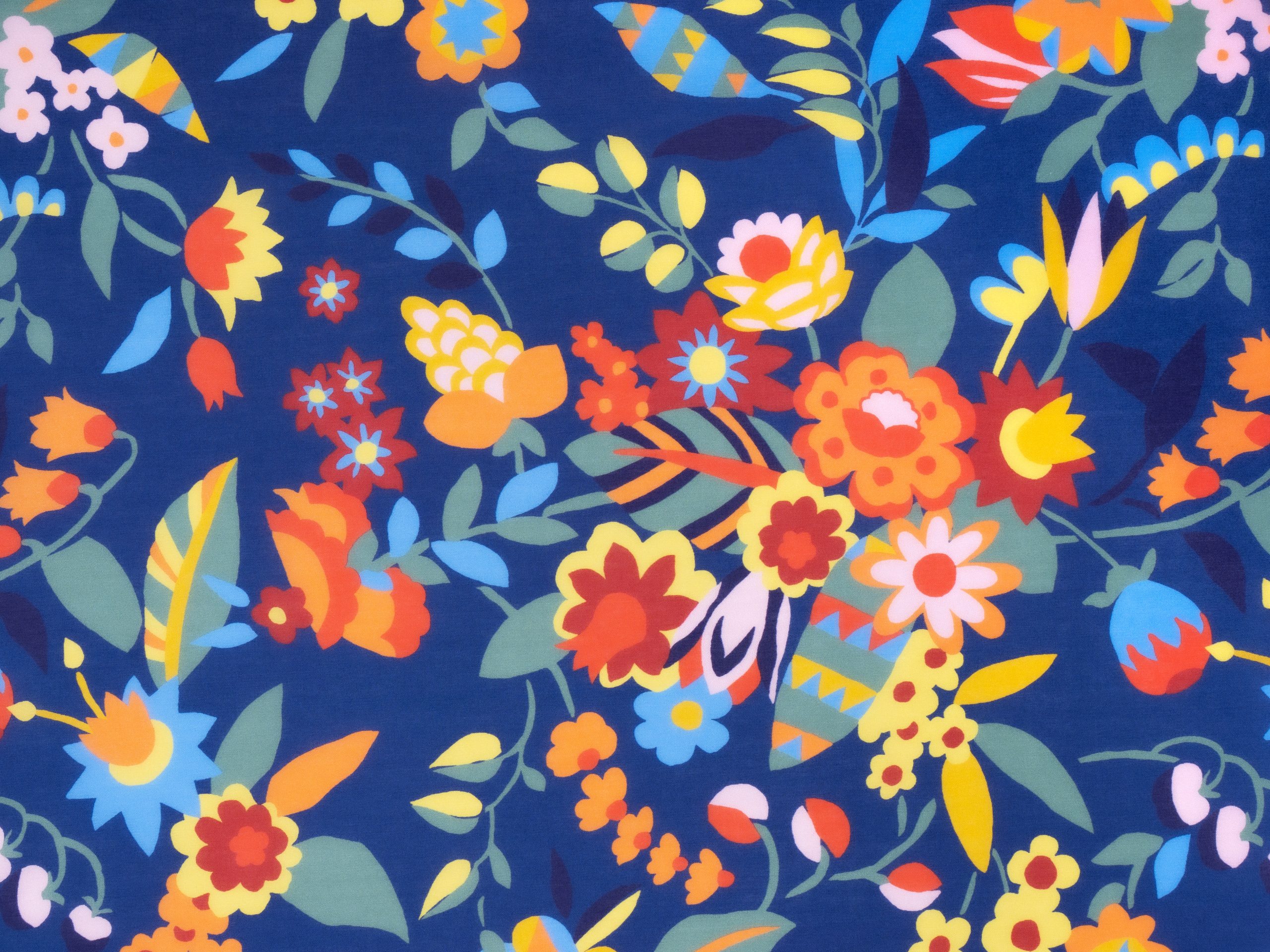 Floral Ballet C Tana Lawn® Cotton - Shaukat Fabrics