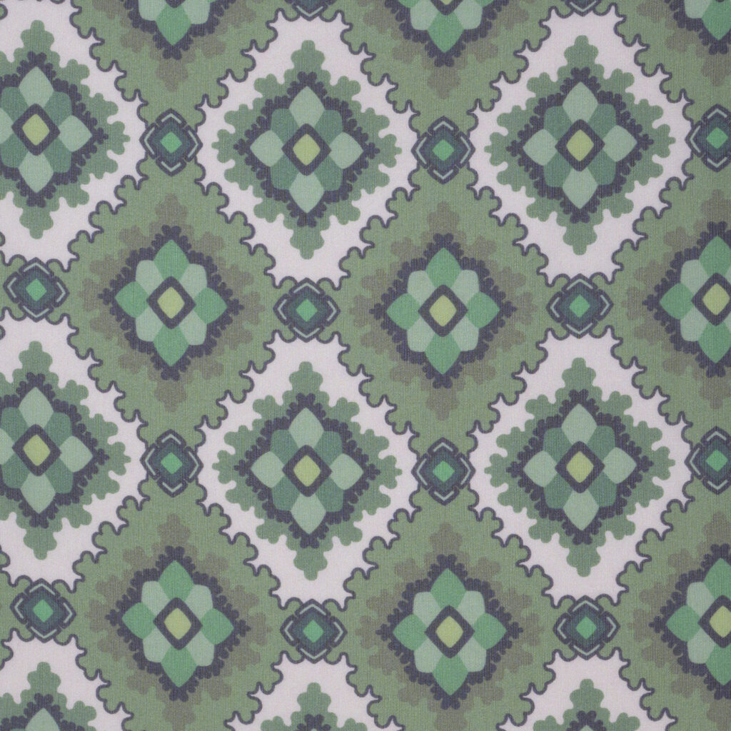 Simba Green Italian Silk Chiffon - Shaukat Fabrics