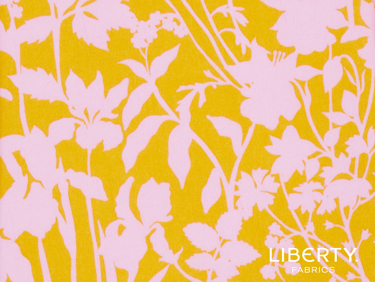 Ophelia's Silhouette B Liberty Fabrics Tana Lawn® Cotton - Shaukat Fabrics